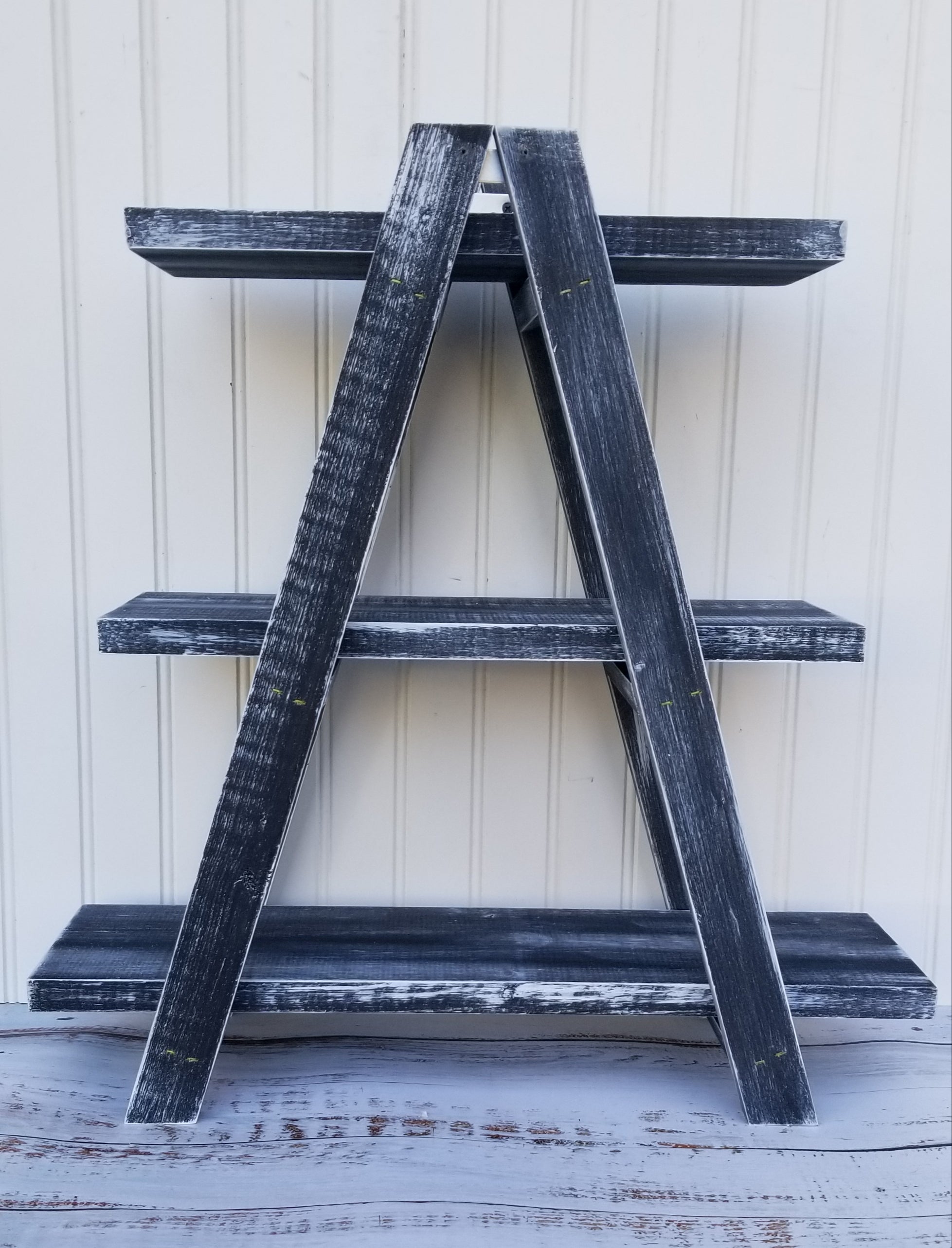 Collapsible Ladder Shelf/Tiered Tray – Teal Moon Creations