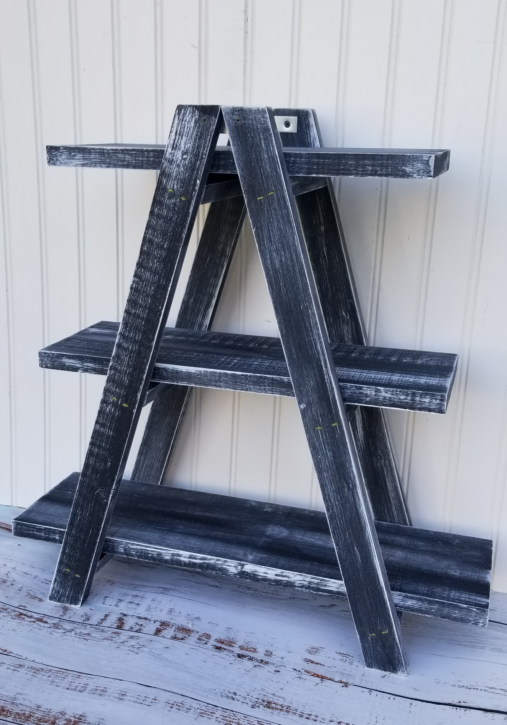 Collapsible Ladder Shelf/Tiered Tray – Teal Moon Creations