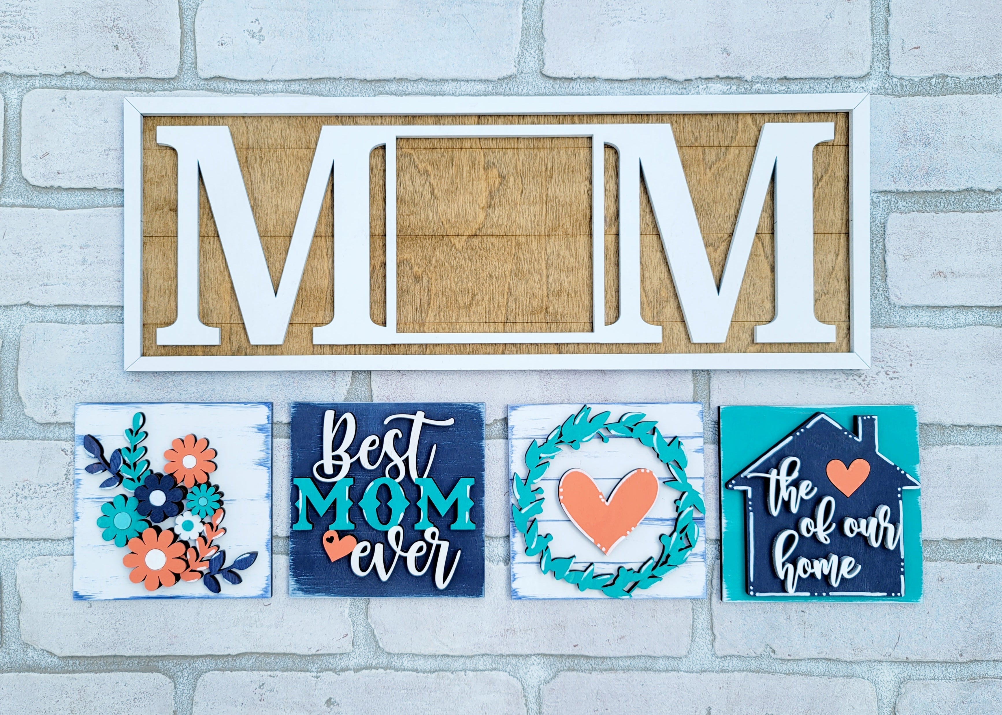 Mom Interchangeable Sign- wholesale – Teal Moon Creations