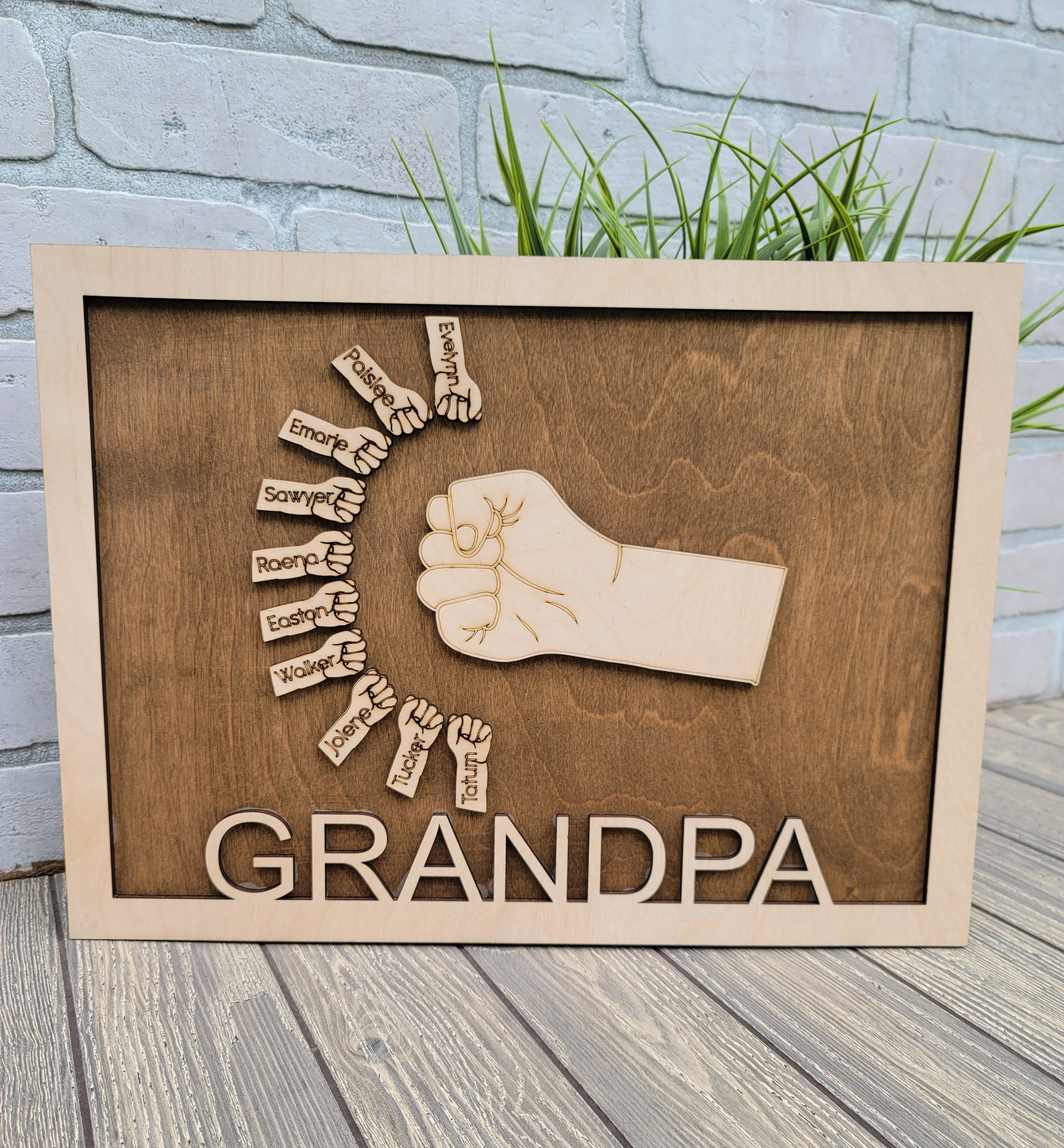 Fist Bump Sign – Teal Moon Creations